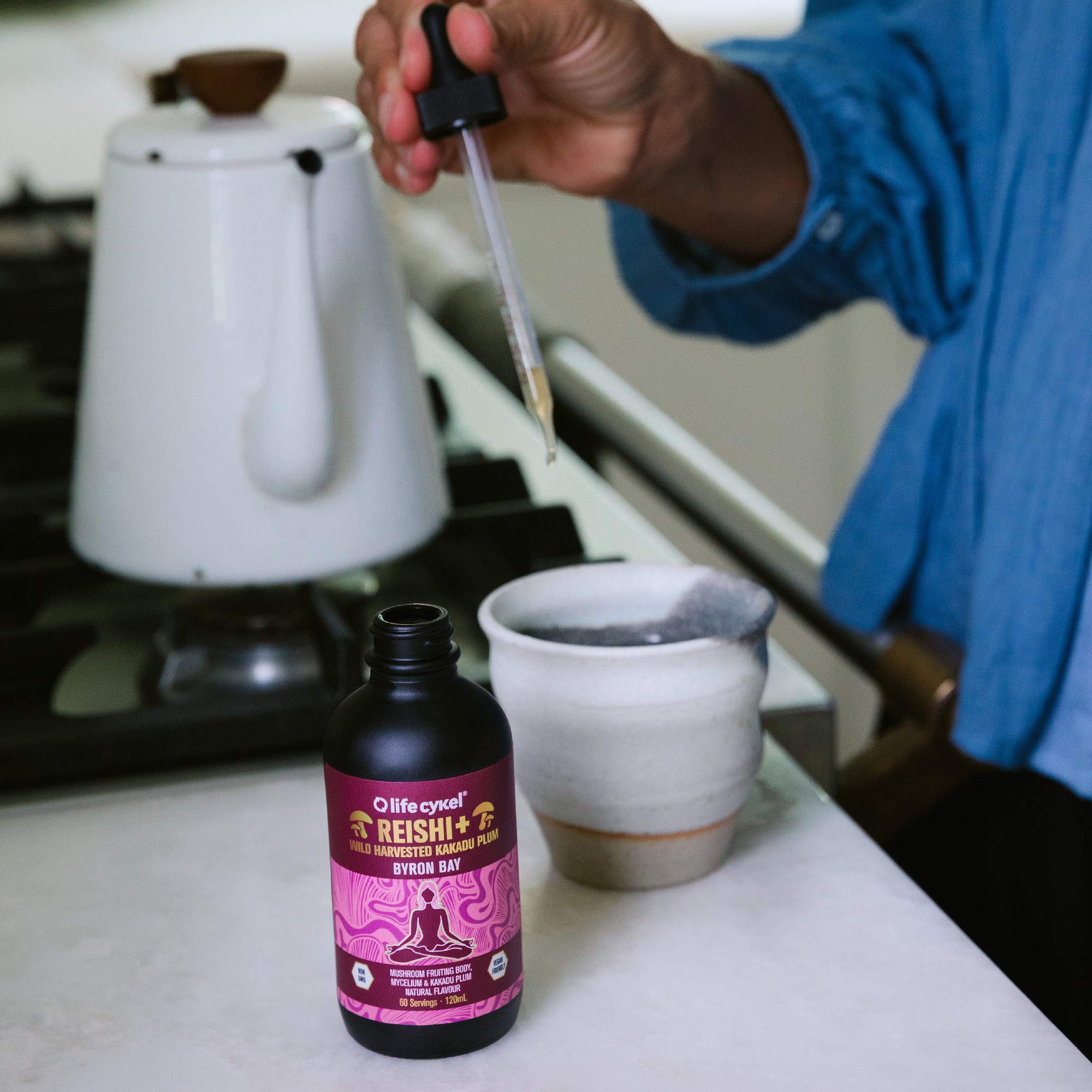 Reishi Mushroom Extract Flavouring — Life Cykel