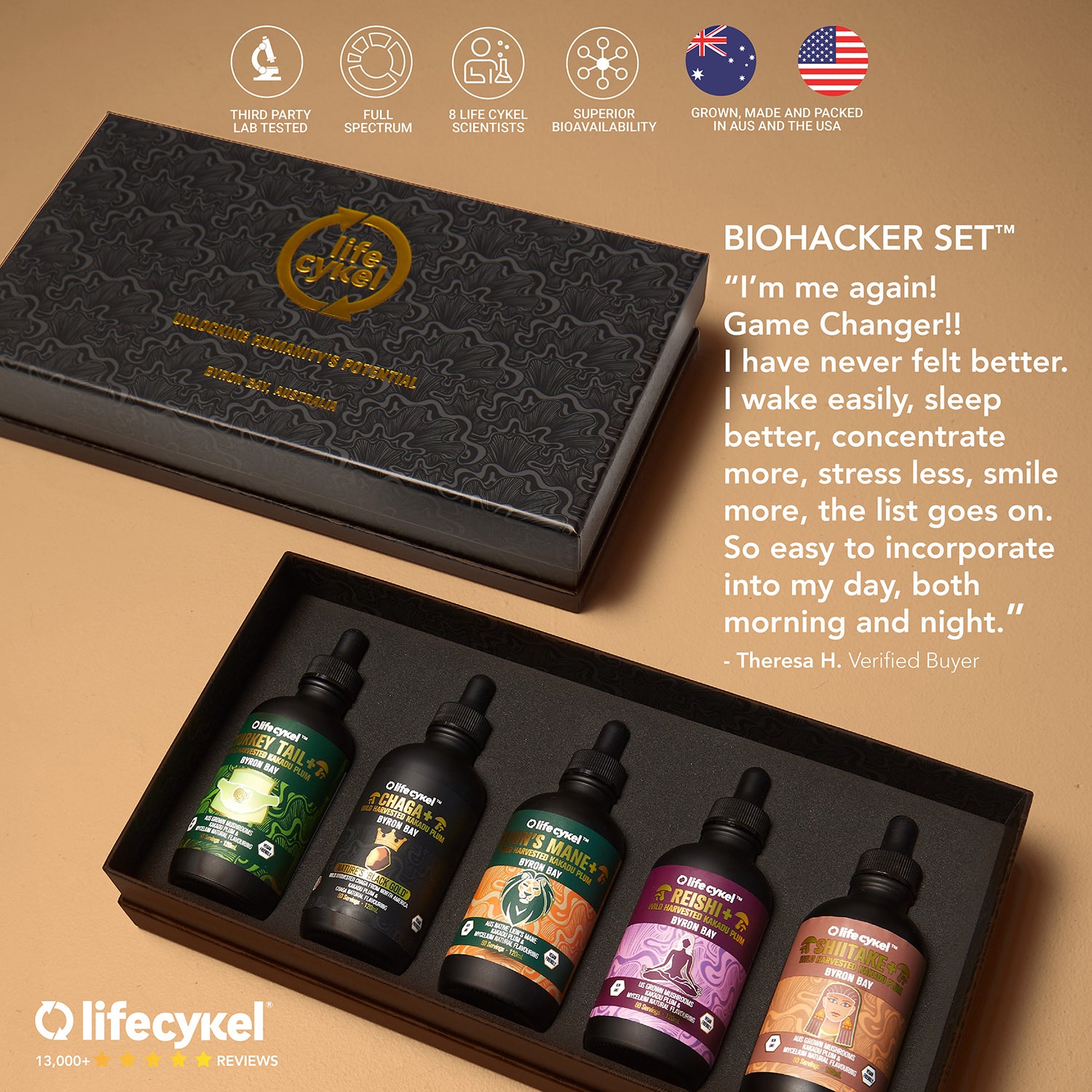 Original Biohackers Set™ - Chaga Biohackers Set™ — Life Cykel